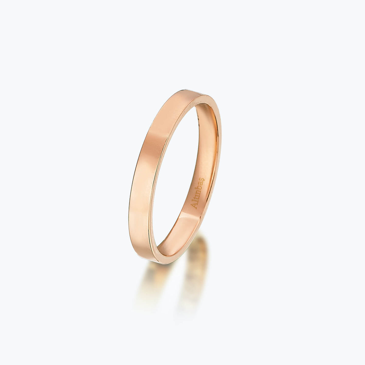 Men's Gold Wedding Band E0629-M | Altınbaş
